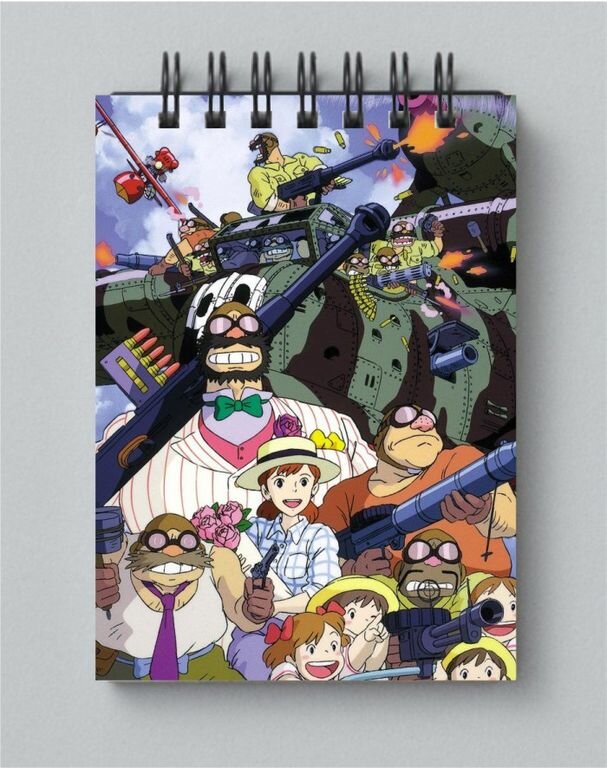 Блокнот Порко Россо, Porco Rosso №4, А6