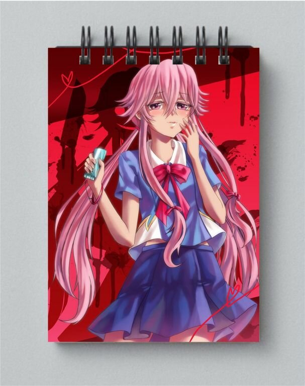 Блокнот The Future Diary, Дневник будущего №7, Размер А6, 10 на 15 см