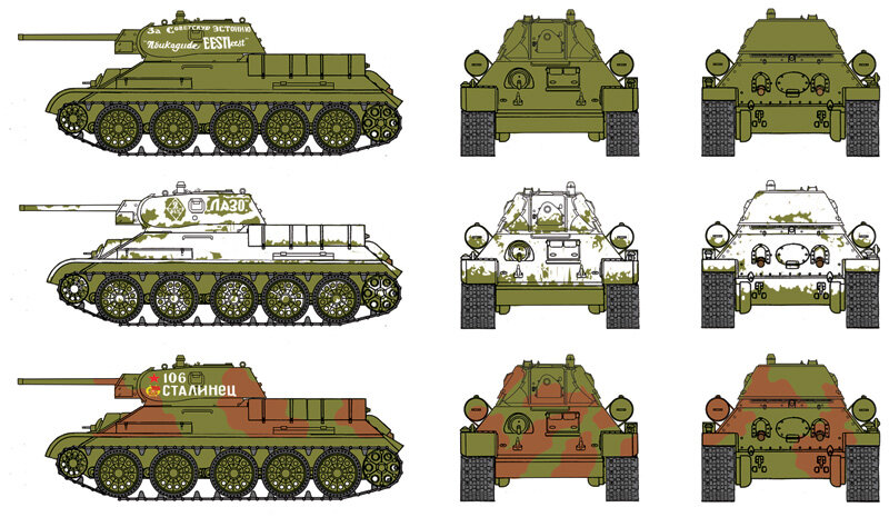 7523ИТ танк T34/76 Mod.42 — фото 1