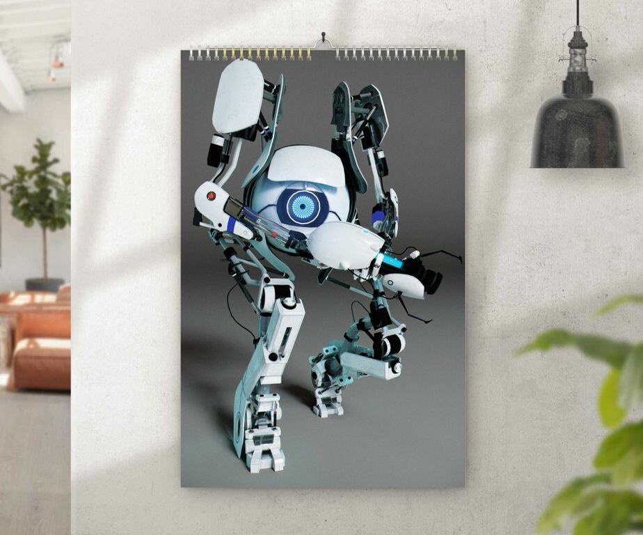 Календарь перекидной Portal 2, Портал 2 №21, А4