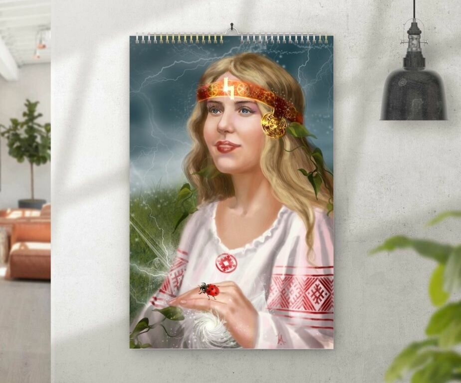 Календарь перекидной Славяне, Славянские №13, А4