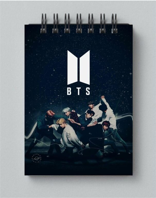 Блокнот BTS, БТС №7, А4