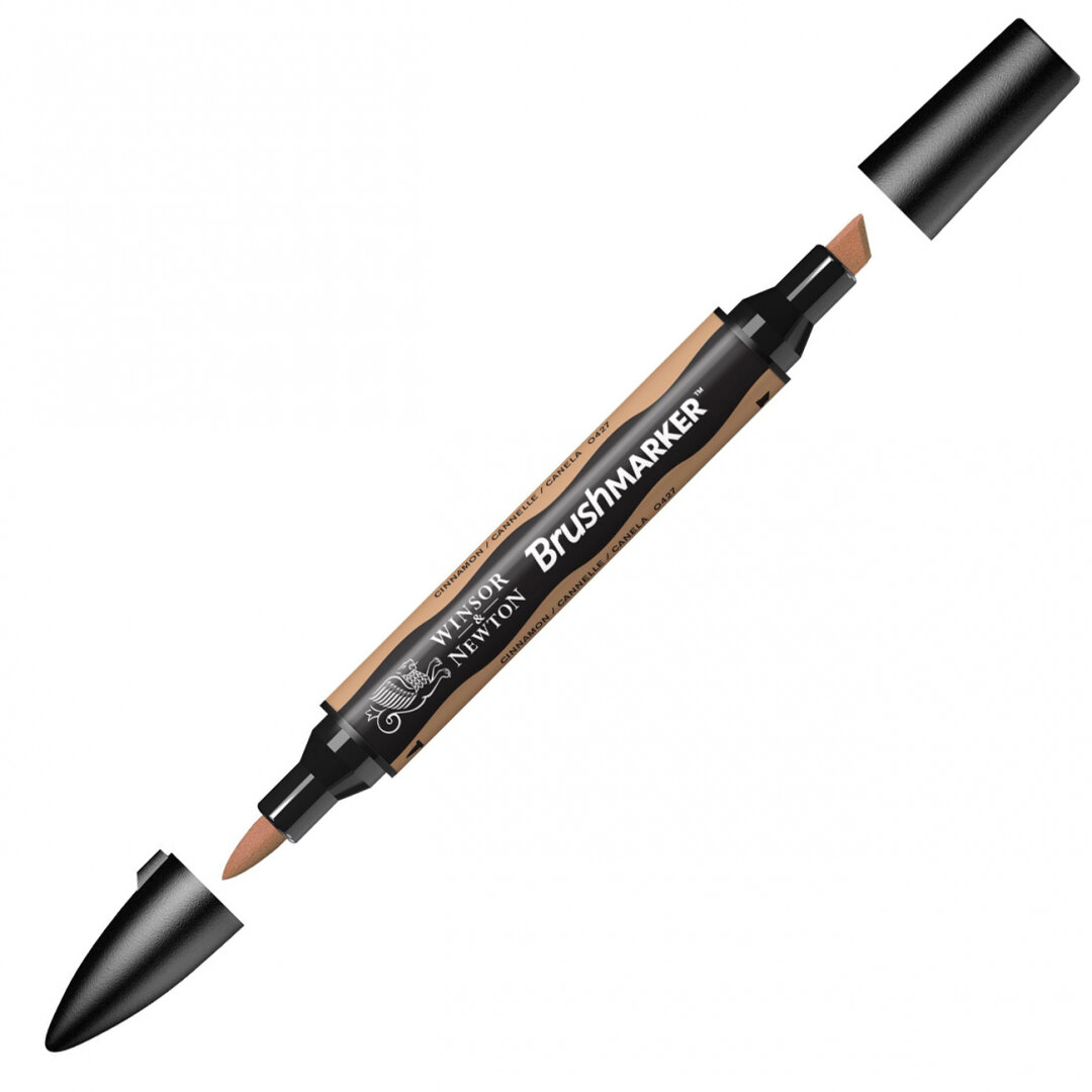 Winsor&Newton Маркер художественный "Brush", корица