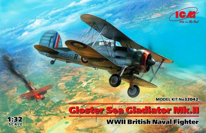32042 ICM Gloster Sea Gladiator Mk.II 1/32