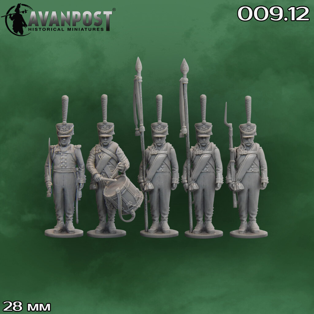 009.12АП Русская тяжёлая пехота: командная группа гренадер