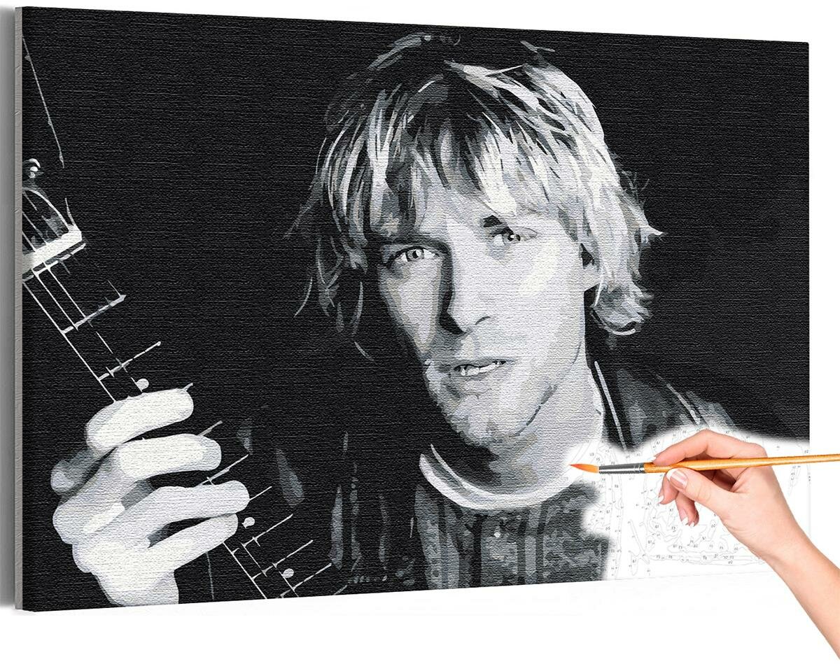 Курт Кобейн / Нирвана / Музыка Раскраска картина по номерам на холсте 40х60