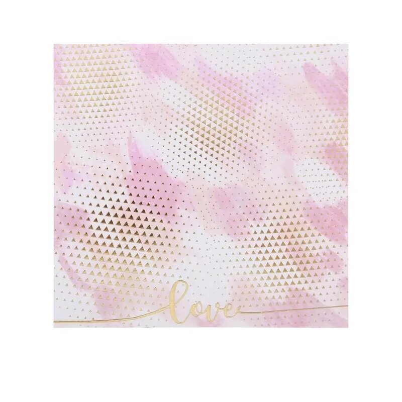 Бумага для скрапбукинга с фольгированием «Любовь повсюду»