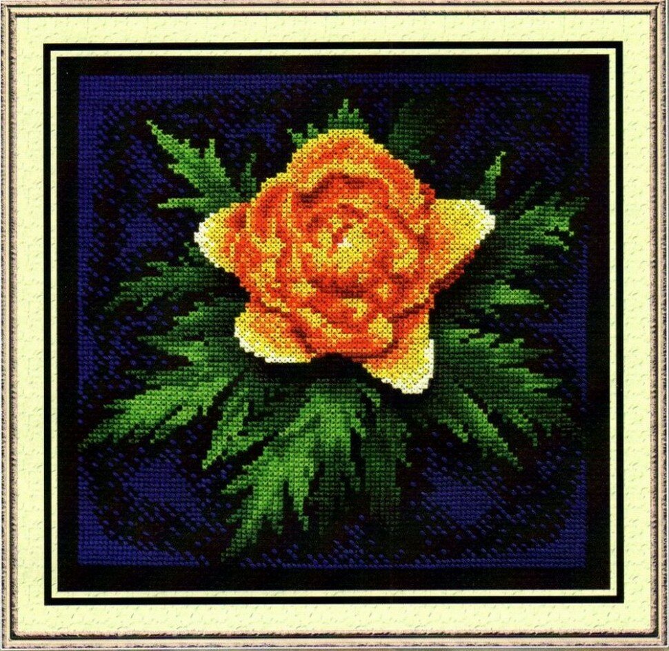 Набор для вышивания Панна #C-0677 Лесная звезда, Счетный крест, 17.5 x 17.5 см