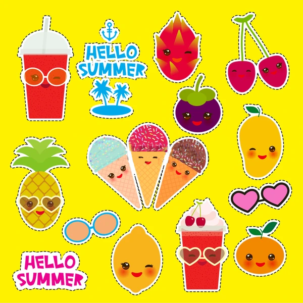 Наклейки стикеры Сладости