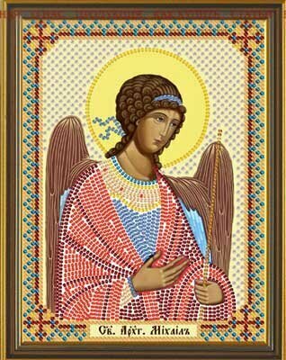 Набор для вышивания Нова Слобода С №01 6126 Архангел Михаил 13 х 17 см