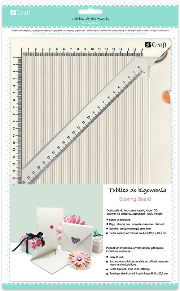 Доска для биговки бумаги DP Craft 23*34 см