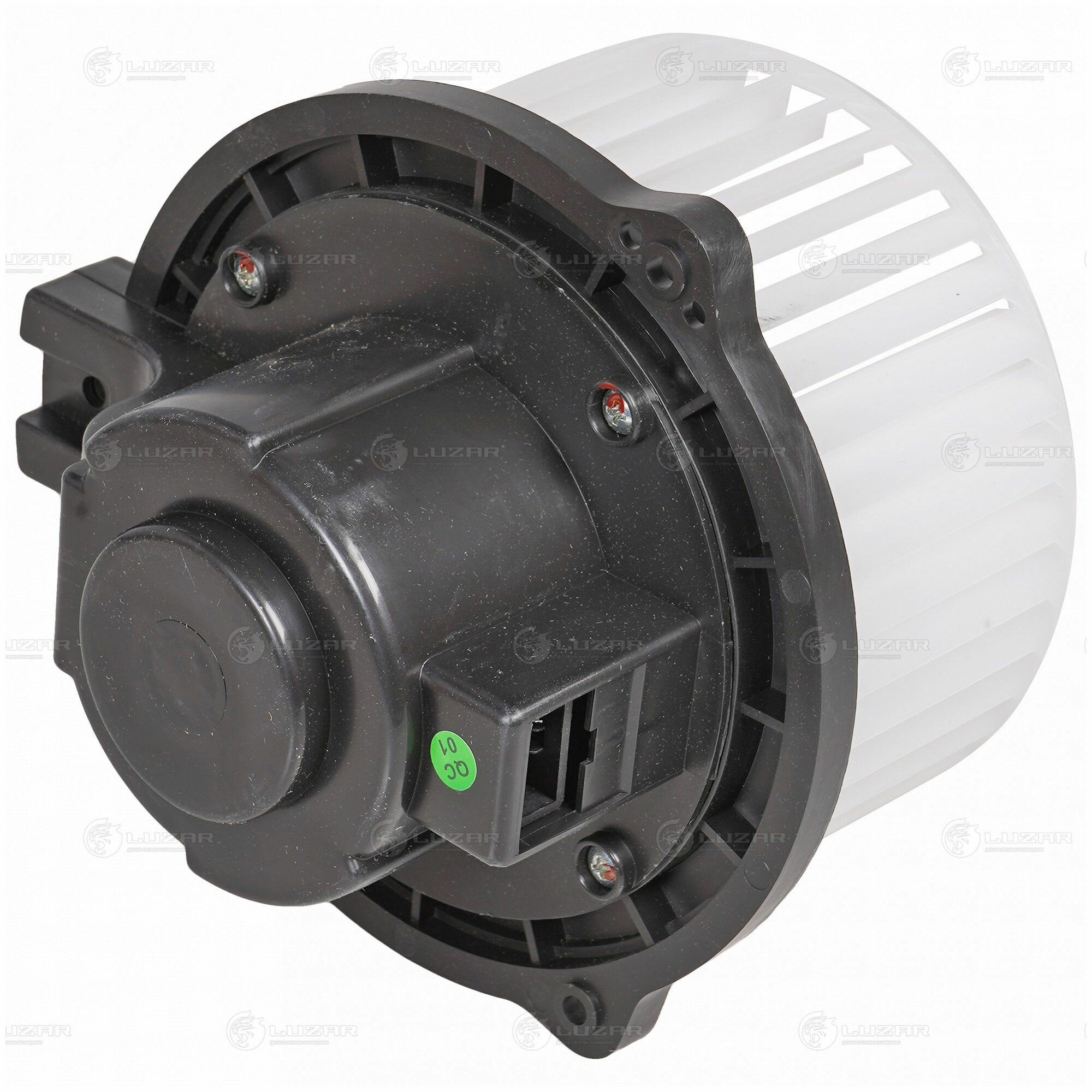 LUZAR Вентилятор отпопителя (печки) для LIFAN SOLANO (10-)/X60 (12-)/GEELY EMGRAND EC7 (09-)