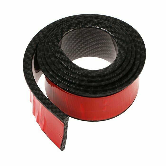 Клейкая лента для защиты колесных арок, 5.5 см x 1.5 м, под карбон