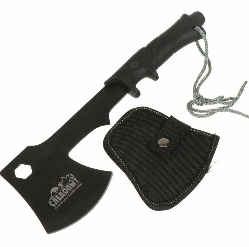 Топор туристический Следопыт 310*105*23 мм, 304 гр PF-AT-01 310*105*23 мм, 304 гр