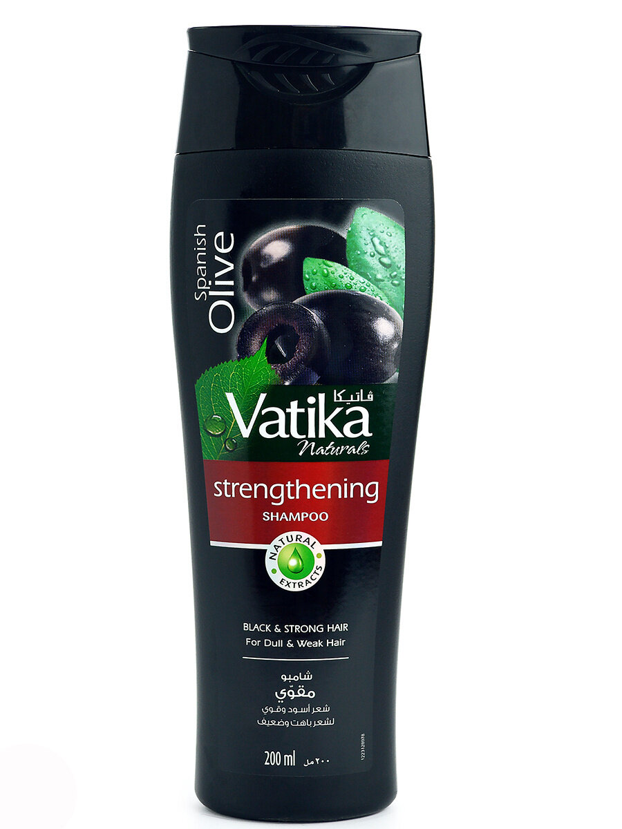 Dabur Vatika Шампунь Испанская олива Питание и сила / Olive Дабур Ватика, 200 мл