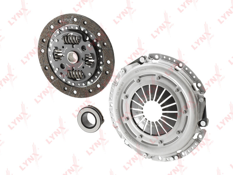 Комплект сцепления (Ø 228 mm) LYNXauto CL-1476. Для: Mazda, Мазда, 3(BK/BL) 2.0-2.3 03>/ 5(CR) 1.8-2.0 05>. Количество шлицев, шт. - 22. Диаметр муфты