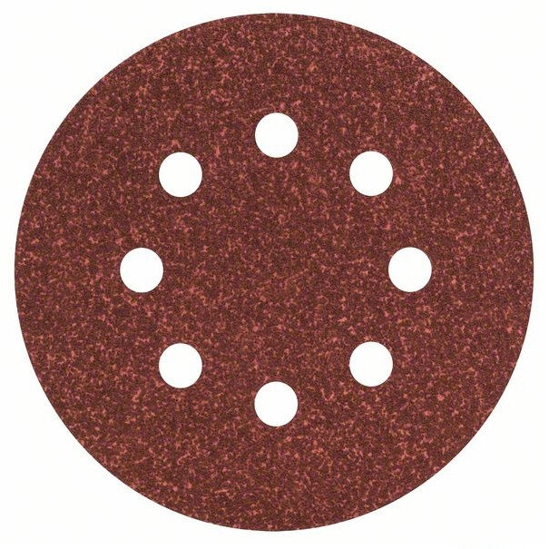 Набор 5 шлифовальных листов для эксцентриковых шлифмашин 125 мм К40 DIY (арт. 2609256A22)