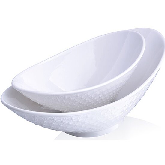 Набор салатниц Loraine , 2 предмета белый 28104