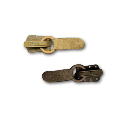 AMII Крючок шубный 15 мм в пакете цветной №14 т. серый для меховой отделки и стежки