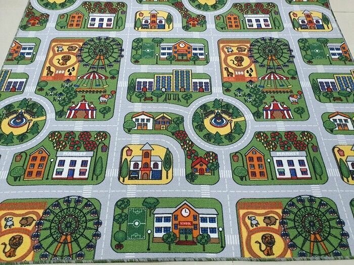 Детский ковер палас на пол в детскую 200х300 см ворс 3 мм 276022 KoverVDom