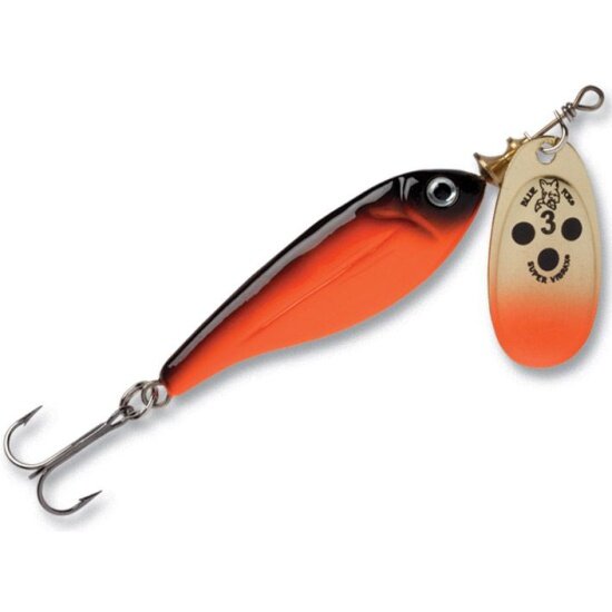 Блесна вертушка Bluefox BF BFMSV2 /SRB, цвет Red Black, 6см, 9гр