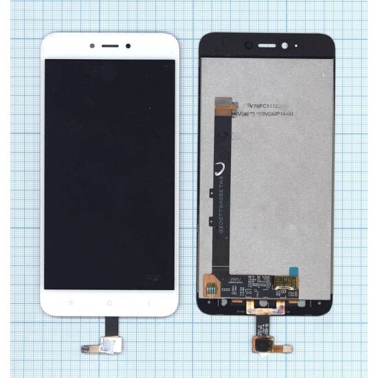 Дисплей с тачскрином Amperin для Xiaomi Redmi Note 5A белый