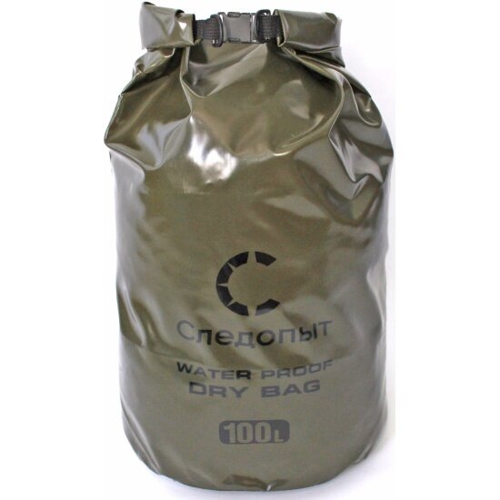 Гермомешок Следопыт Dry Bag, 100 л, хаки