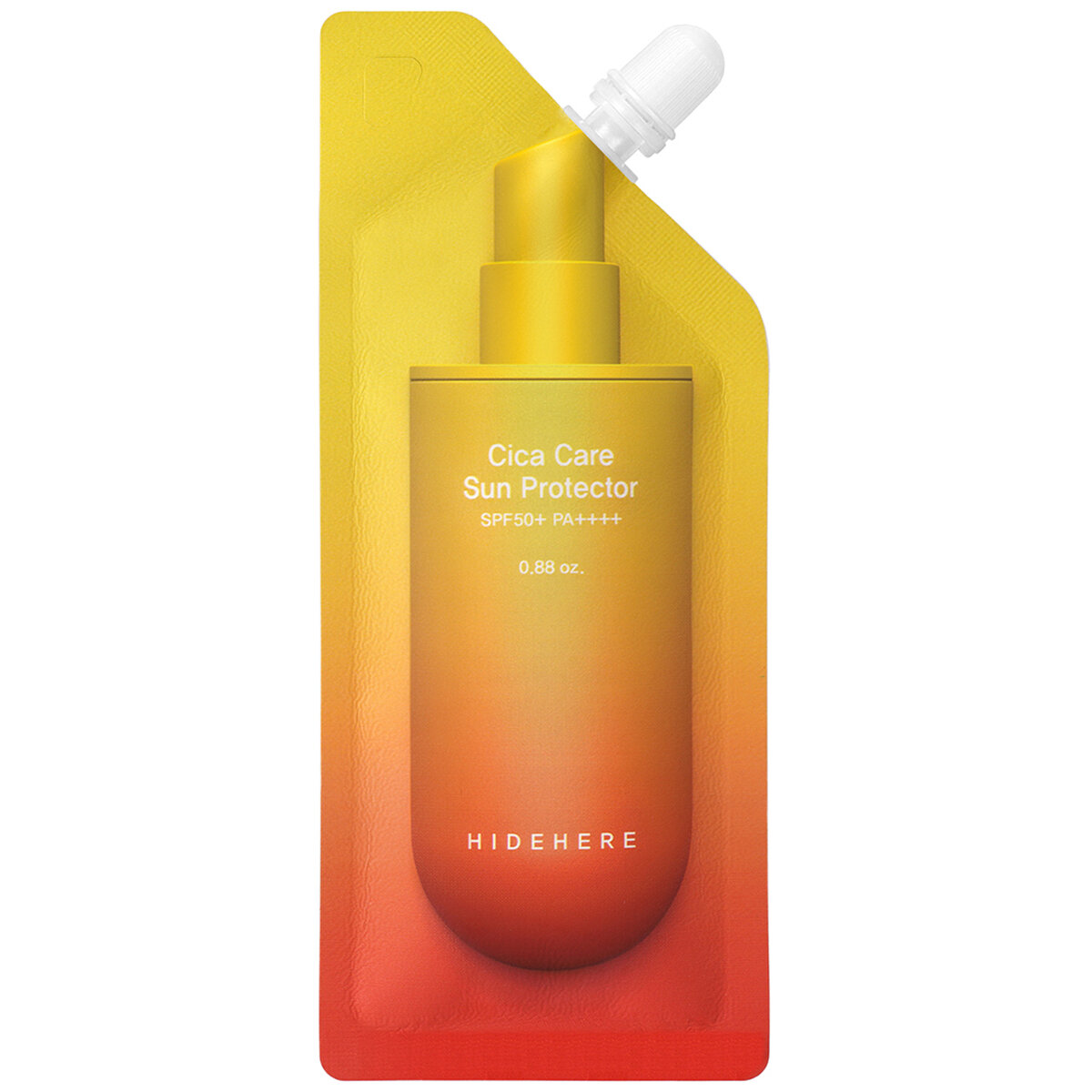 Крем солнцезащитный с центеллой азиатской для лица Hidehere Cica Care Sun Protector SPF 50+ PA+++, 25 мл