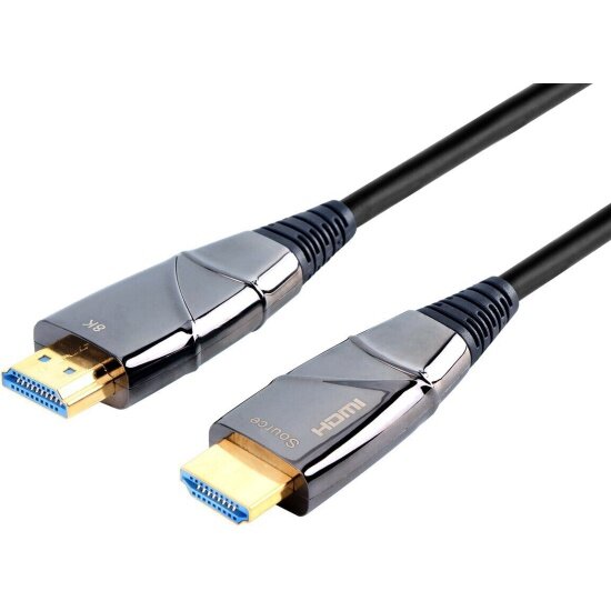 Кабель HDMI Vcom 19M/M, ver. 2.1, 8K@60 Hz 30m (D3743-30M)