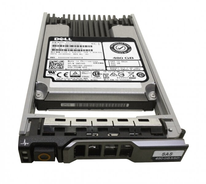 Жесткий диск Dell 400-ASEO 480Gb SAS 2,5" SSD