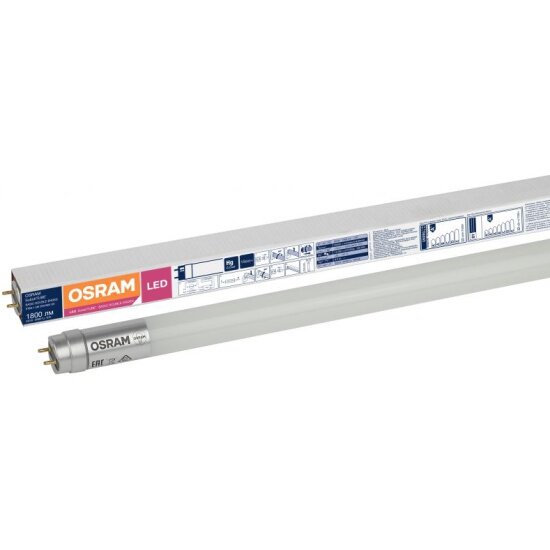 Светодиодная лампа Ledvance-osram OSRAM ST8B -1.5M 20W/865 230V AC DE 25X1 RU 1800Lm 6500K Ra80 (2 ст прям. подкл)