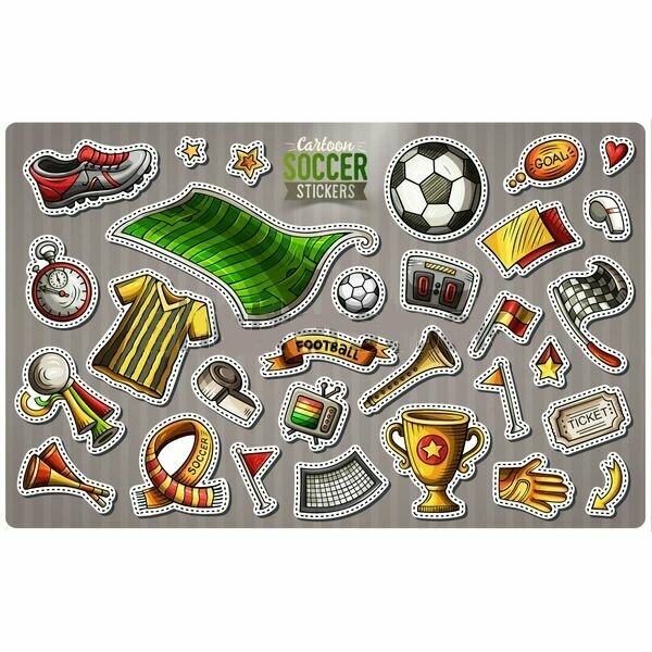 Наклейки стикеры Футбол