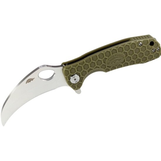 Нож складной Honey Badger Сlaw L (HB1103) с зелёной рукоятью