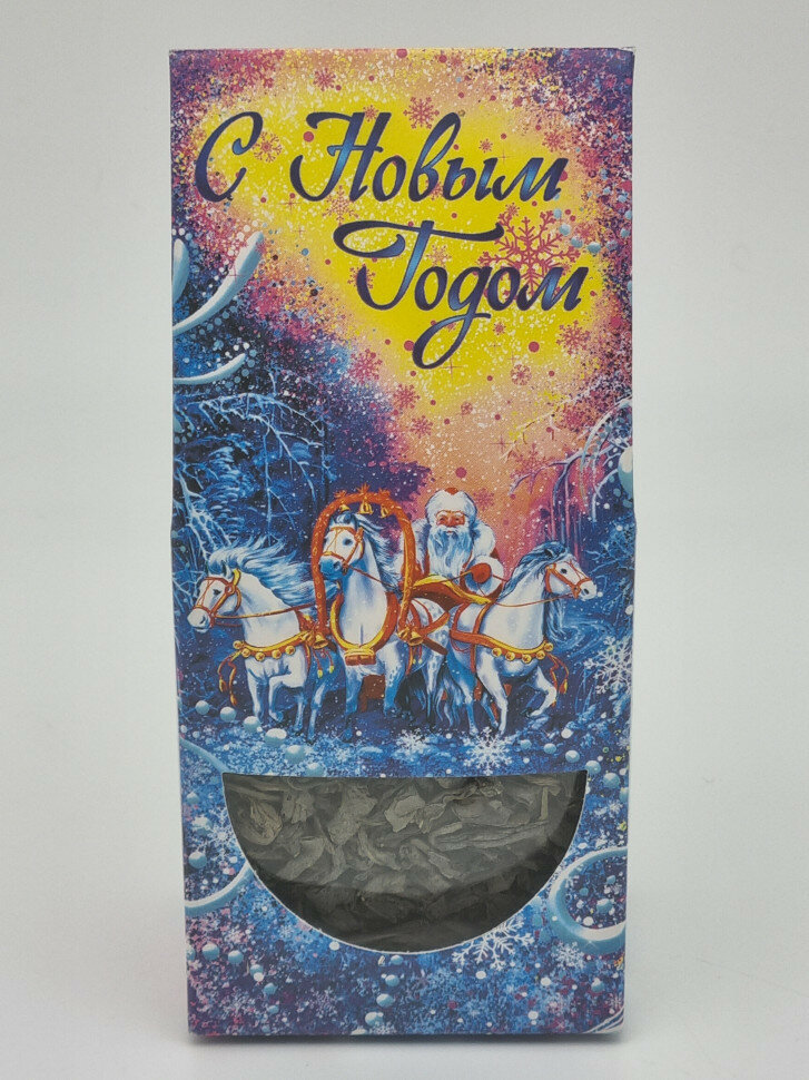 Чай зеленый ручной сбор 50гр с новым годом