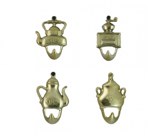 Крючки Alberti Livio набор 4 шт. AL-80-298