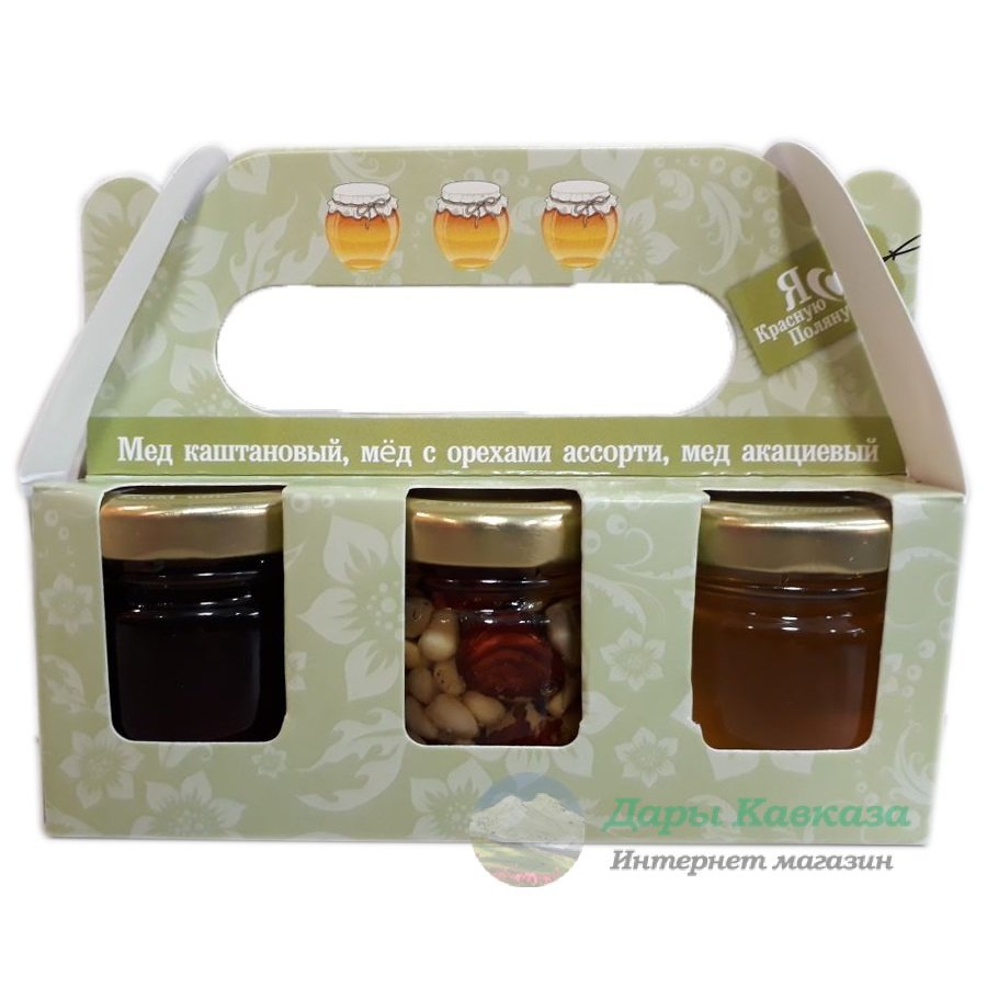 Краснополянский деликатес №4 (три мёда) мини