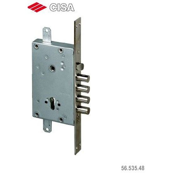 Корпус врезного замка с защёлкой Cisa REVOLUTION PRO 56.535.48 (тех. упаковка)