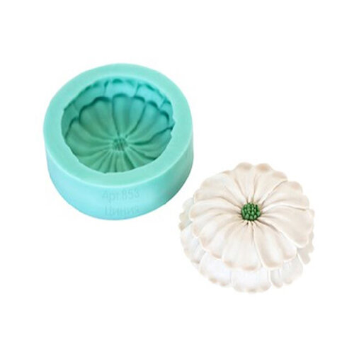 Цинния форма для мыла №09 силикон Арт.853 гибкая и точная для детального литья и декора