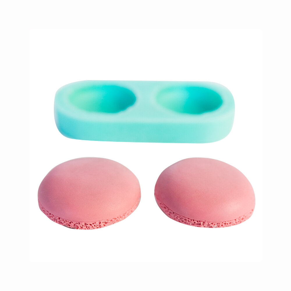 Выдумщики Форма для мыла Macaron силиконовая двухчастная Арт.834 для домашней творности
