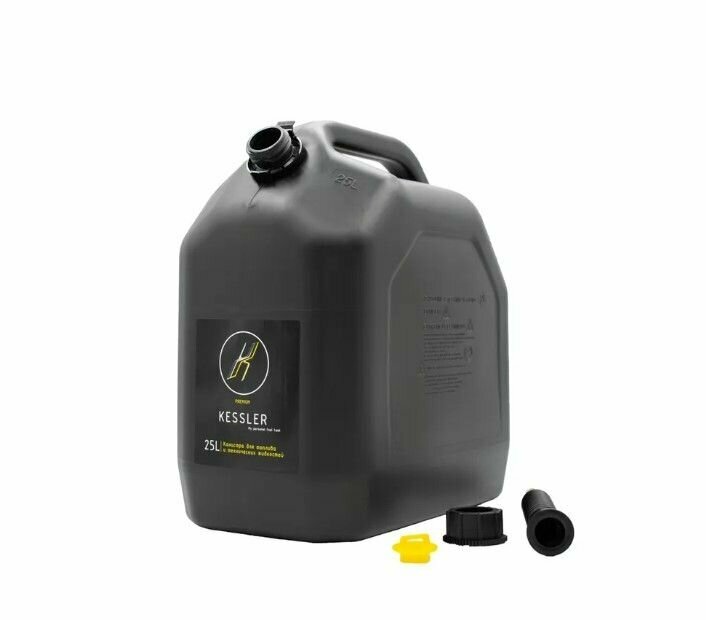 Канистра пластиковая для ГСМ усиленная евростандарт KESSLER 25л