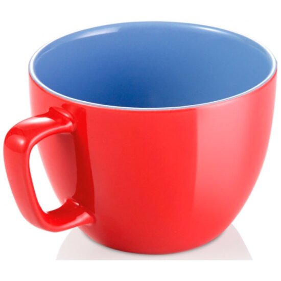 Кружка экстрабольшая Tescoma Crema Shine красная, 860 мл.