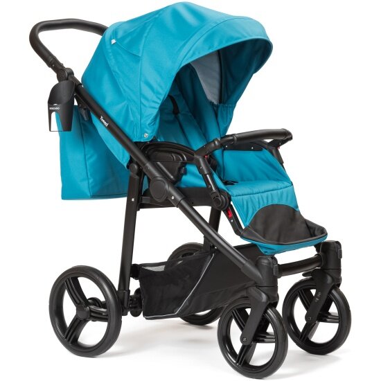 Прогулочная коляска Bebizaro TWEED TURQUOISE бирюзовый