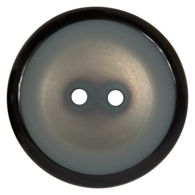 Gamma EL 0021 пальтовая/шубная пуговица черного цвета, 25 мм, № А008, размер 40