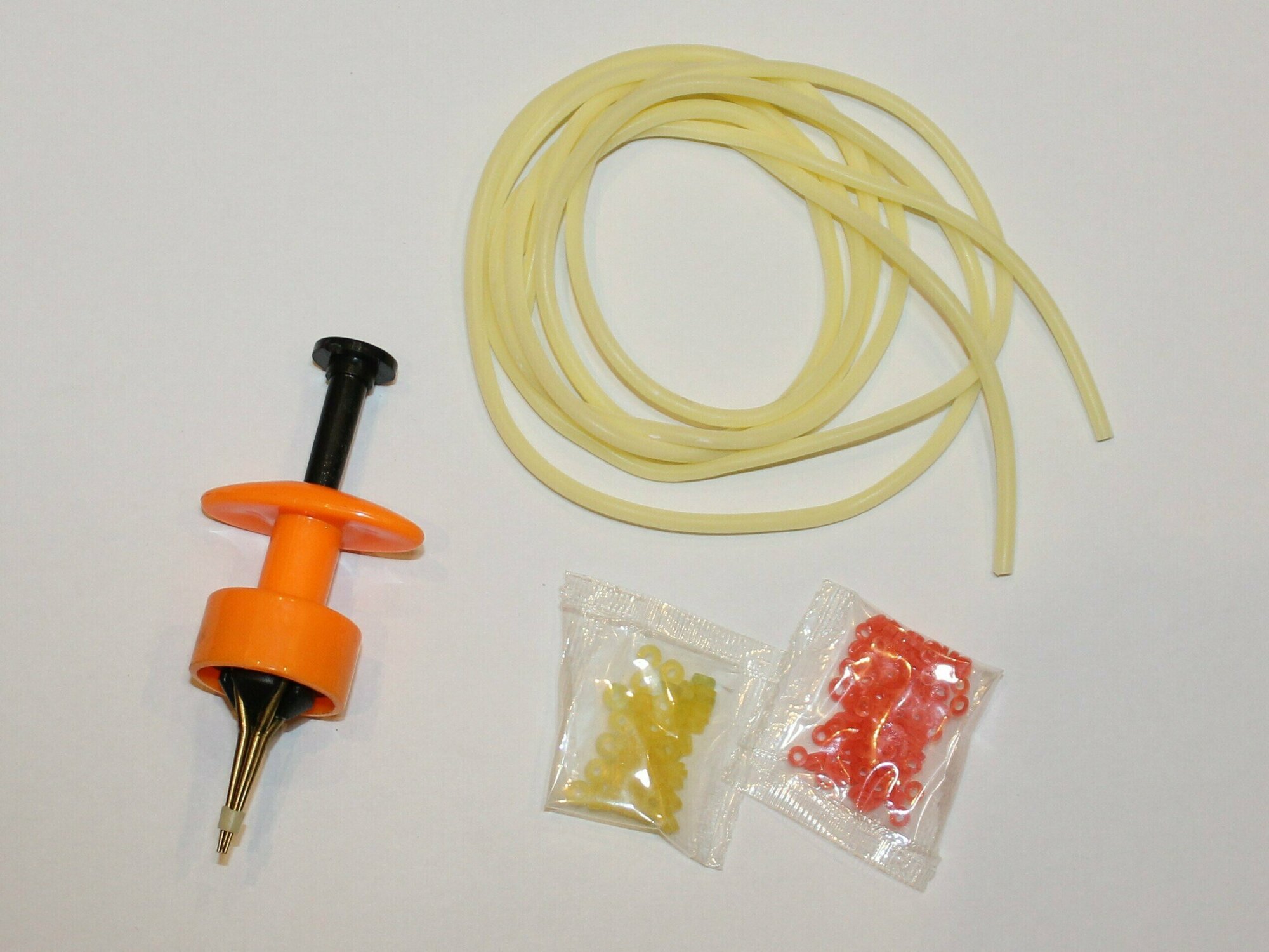 Пучковяз для мотыля / расширитель кембрика для гранул + 1 м кембрика