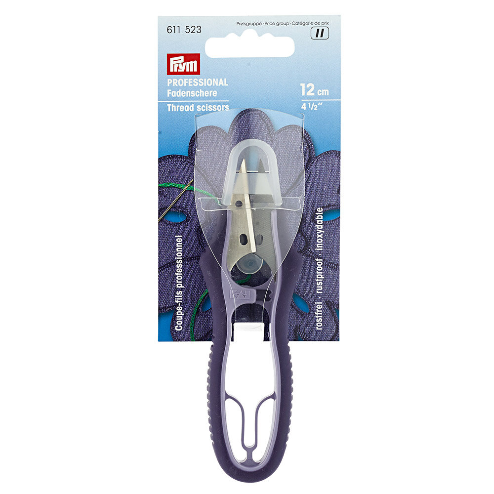 PRYM 611523 Professional снипперы для обрезки ниток 120 мм с защитным колпачком