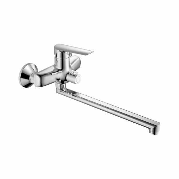 Смеситель для ванны Esko Lagos с набором для душа хром