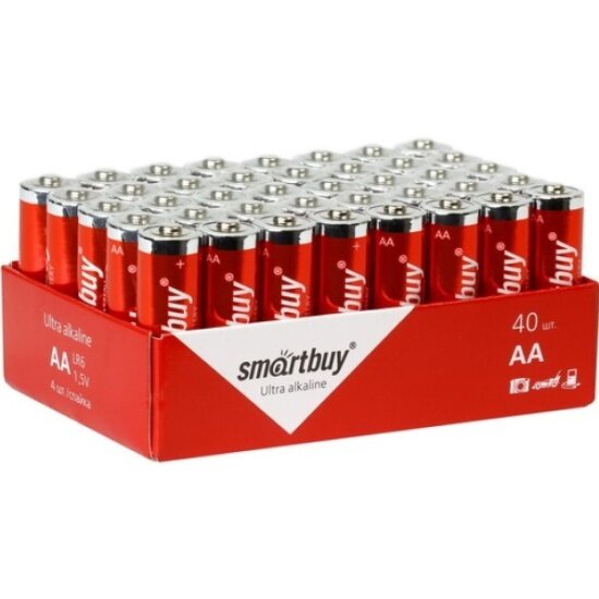 Элемент питания Smartbuy Ultra Alkaline LR6 AA бл 40