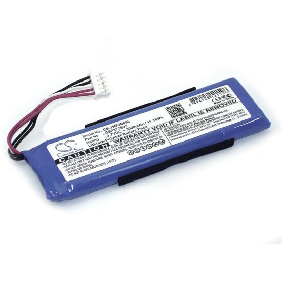 Аккумуляторная батарея Cameron Sino CameronSino CS-JMF300SL для JBL Flip 3 3.7V 3000mAh 11.10Wh