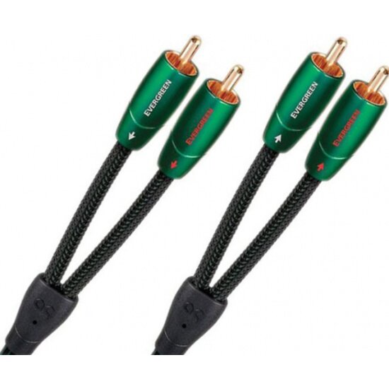 Кабель межблочный Audioquest Evergreen 2RCA-2RCA 3 м