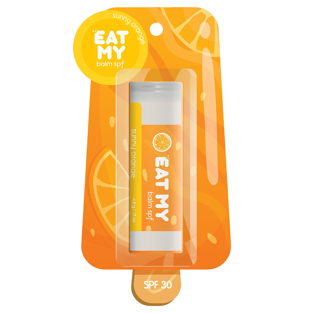 Eat My Бальзам для губ "Солнечный апельсин", SPF30